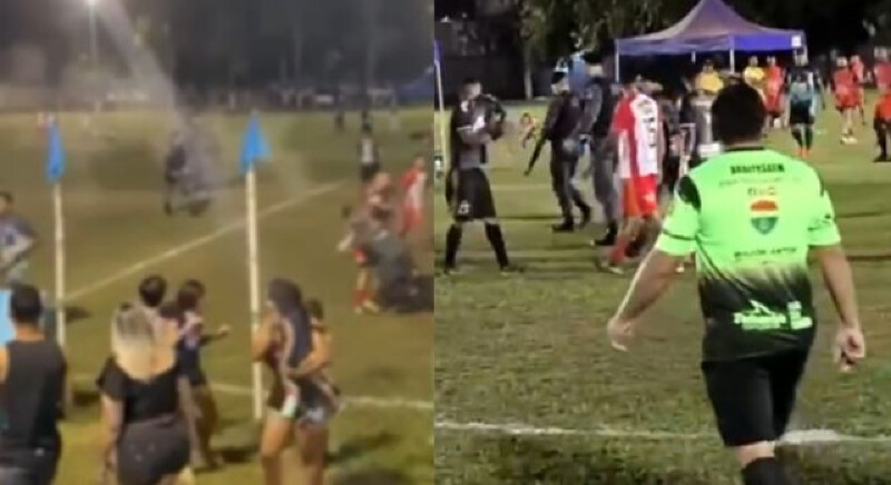 Jogo de futebol amador termina em briga generalizada em Rosário Oeste ... Jogo de futebol amador termina em briga generalizada em Rosário Oeste ...